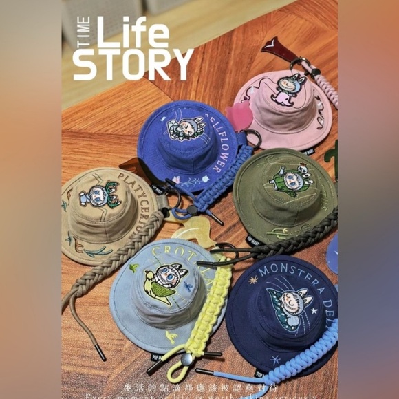 POP MART | Accessories | Pop Mart Labubu Fall Into The Wild Bucket Hat ...